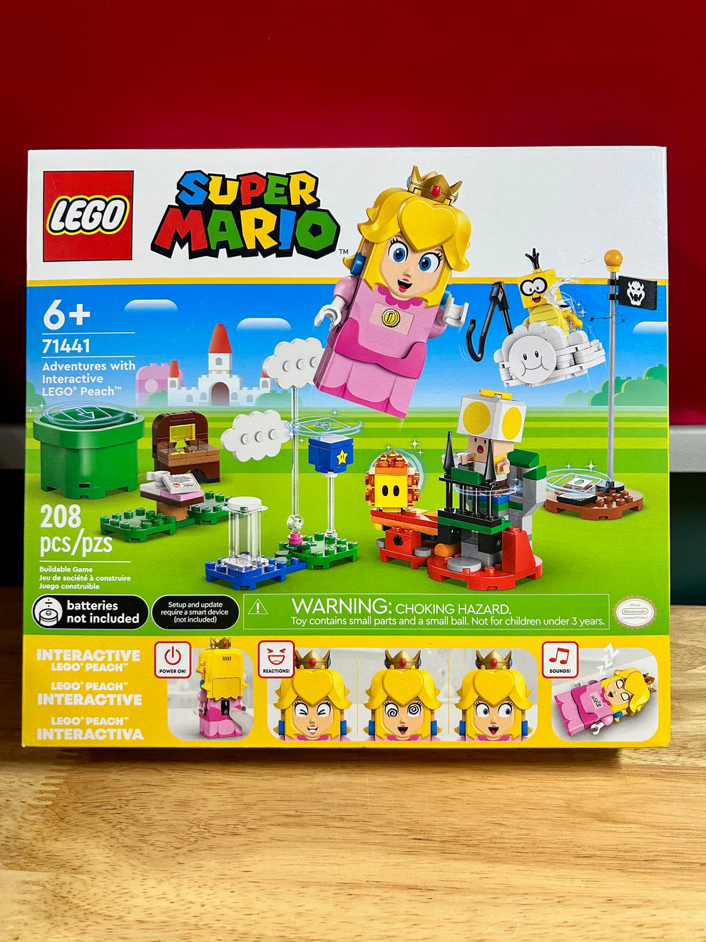 LEGO 71441 Super Mario Adventures with Interactive LEGO Princess Peach ...