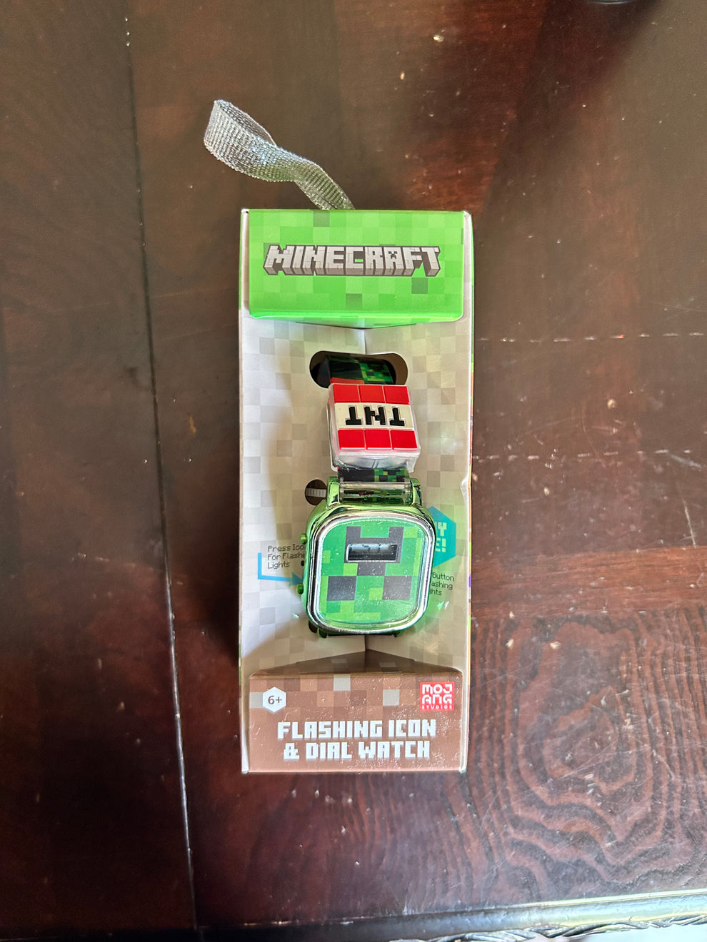 Minecraft Kids Flashing Lights LCD Wrist Watch 61798 – Cove Toy House