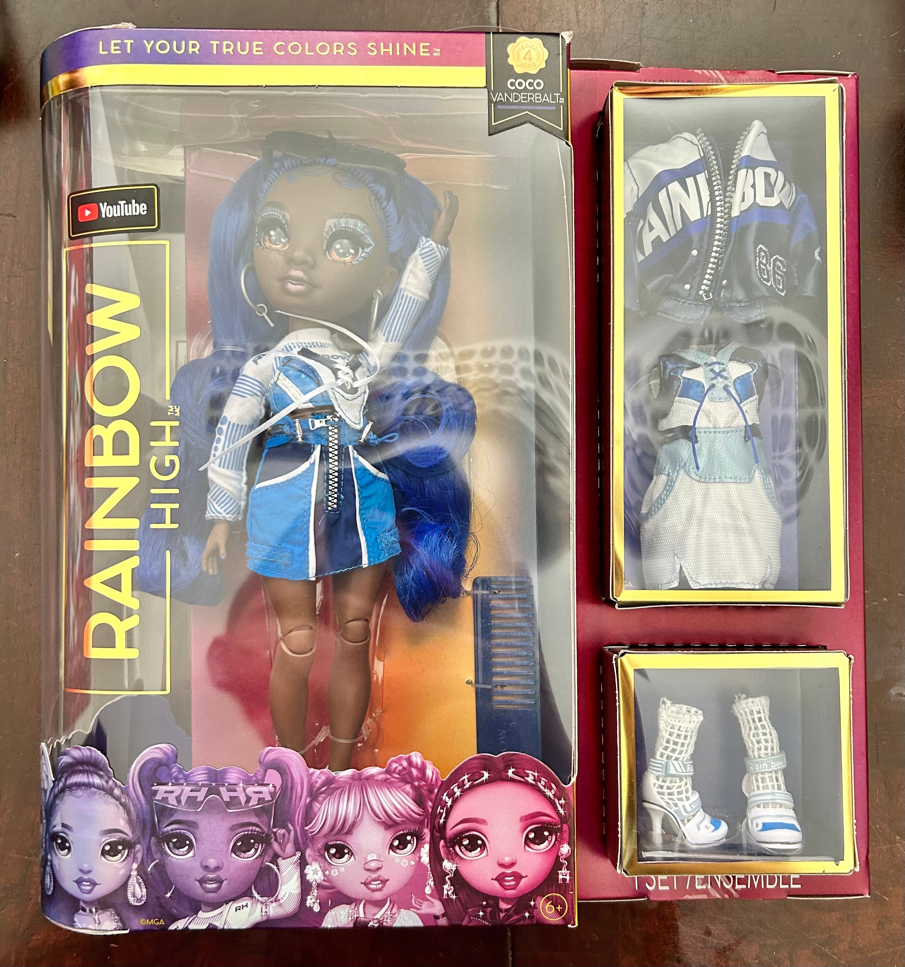 Rainbow High Coco Vanderbalt- Cobalt Blue Fashion Doll 57832 – Cove Toy ...